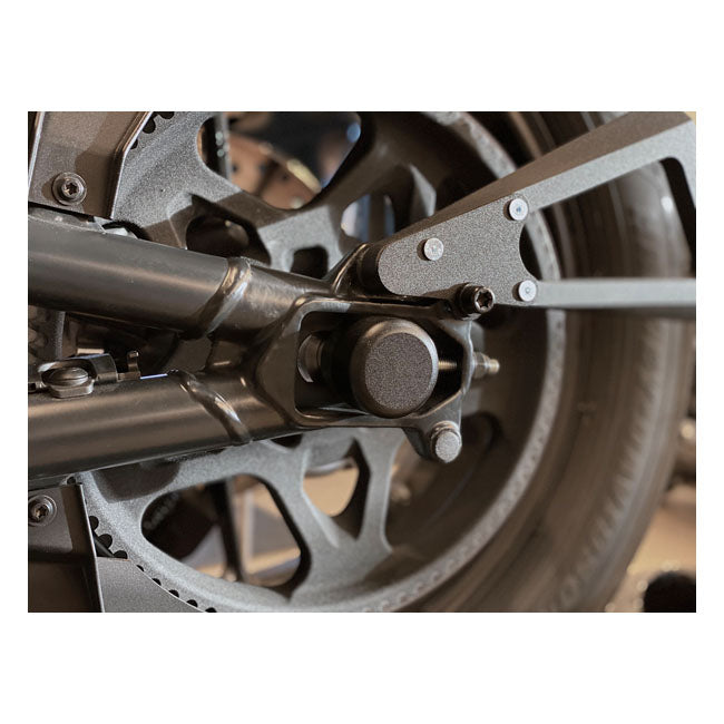 KILLER CUSTOM, SPORTSTER S REAR AXLE COVER SET – dstarcustoms