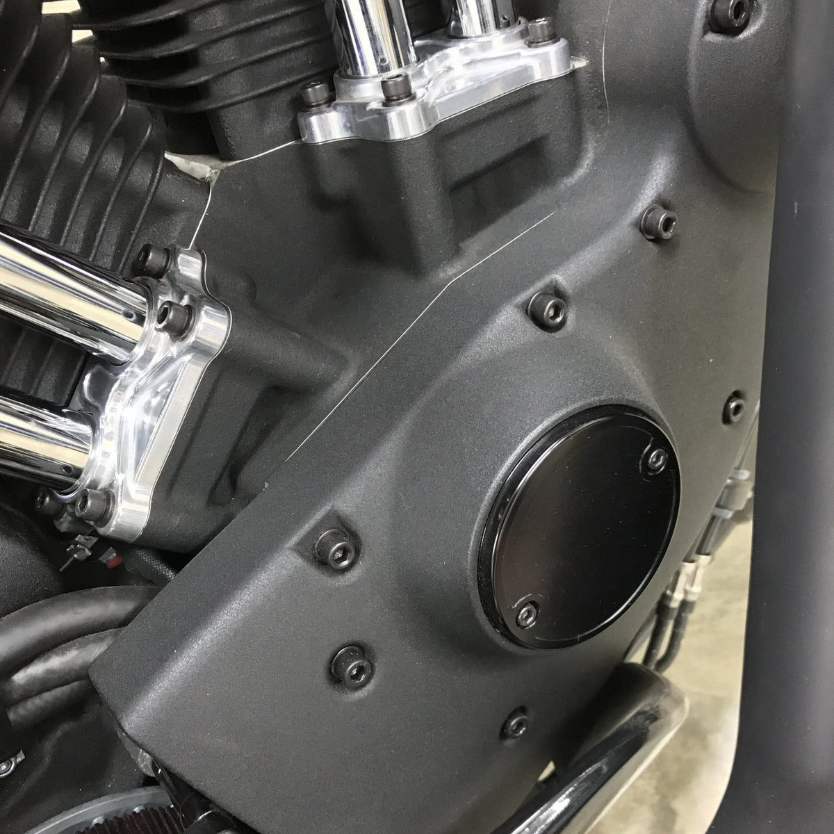 Timing Gear Cover Harley Davidson Sportster Black Bolt Kit – dstarcustoms